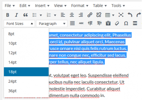 How to Change the Font Size in WordPress via Plugin or HTML - ThemeSkills