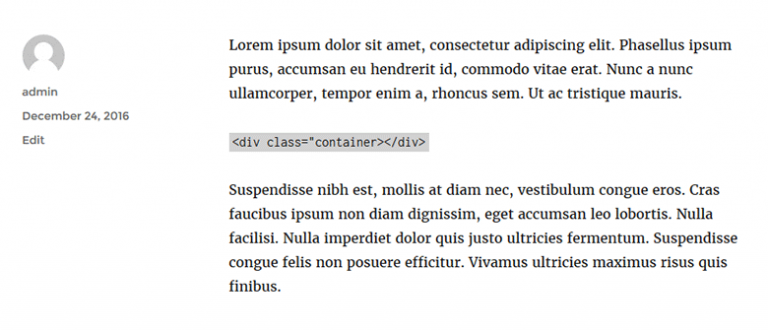 How To Write Code In Wordpress Posts Using The Classic Text Editor