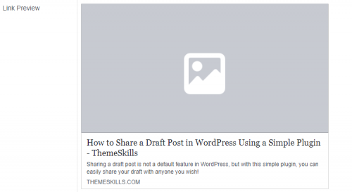 Fix Featured Image Not Showing on Facebook When Sharing Posts - ThemeSkills