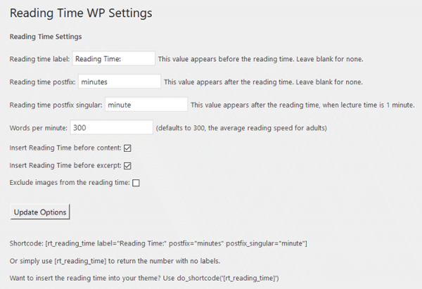 How to Add Estimated Reading Time to WordPress Posts - ThemeSkills