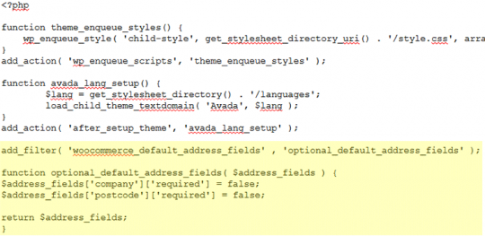 How To Make Billing And Shipping Fields Optional In Woocommerce