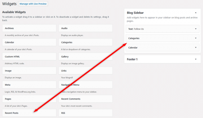 How to Show Recent Posts in Your WordPress Sidebar - ThemeSkills