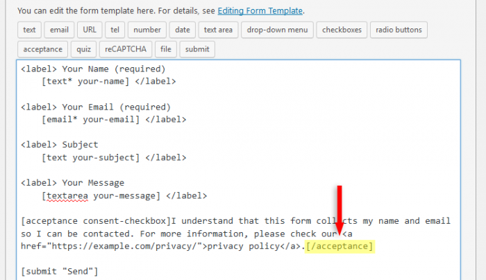 How to Add a Consent Checkbox in Contact Form 7 - ThemeSkills
