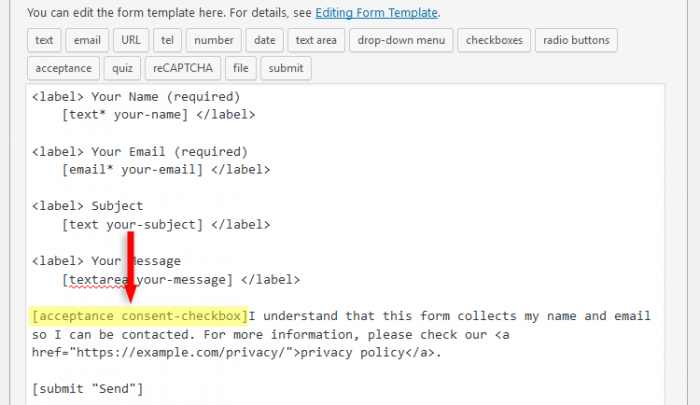 How To Add A Consent Checkbox In Contact Form 7 Themeskills