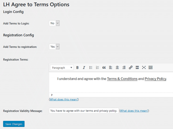 How to Add Terms and Privacy Policy Checkbox to WordPress Registration Form - ThemeSkills