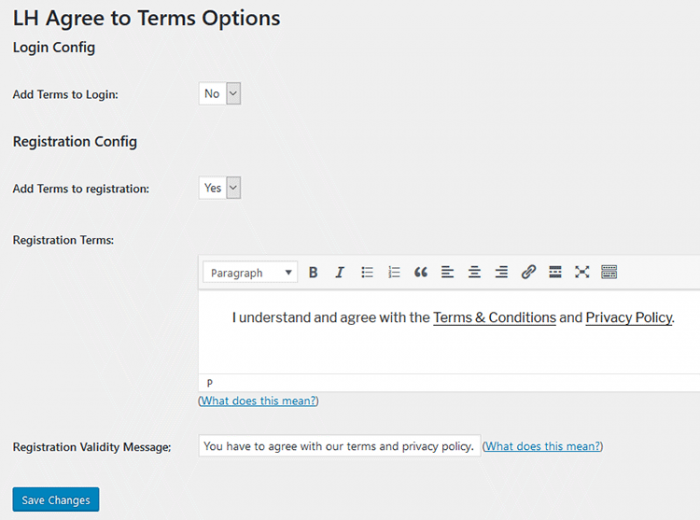 How to Add Terms and Privacy Policy Checkbox to WordPress Registration ...