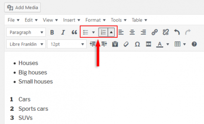 How to Create Nested Lists in WordPress Using Indent or HTML - ThemeSkills