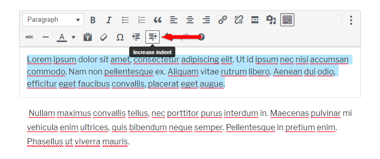 2 Ways To Indent A Paragraph In WordPress Gutenberg Editor ThemeSkills