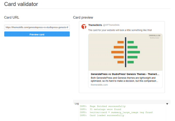 How to Add Twitter Cards in WordPress - ThemeSkills