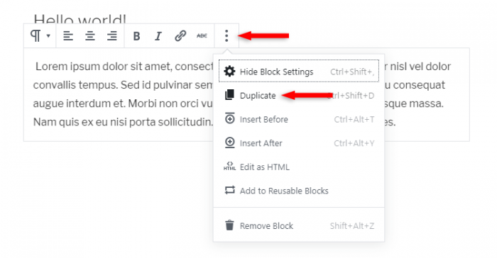 How To Duplicate Content In Wordpress With Gutenberg Blocks Themeskills