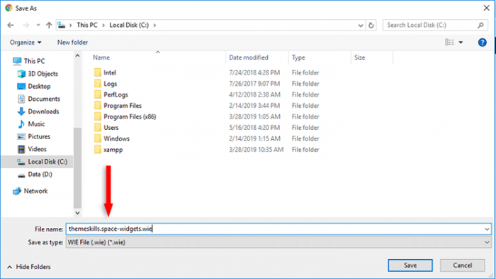 How to Export and Import Widgets in WordPress - ThemeSkills