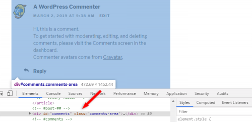 How to Find a CSS Class or Id Selector in WordPress - ThemeSkills