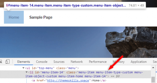 How to Find a CSS Class or Id Selector in WordPress - ThemeSkills