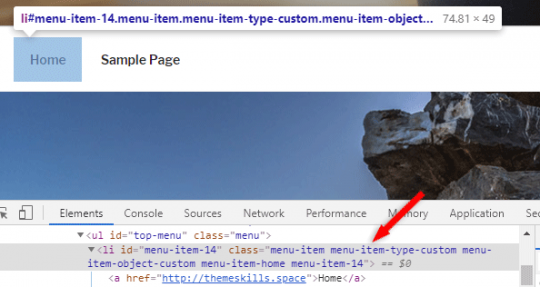 How to Find a CSS Class or Id Selector in WordPress - ThemeSkills