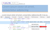 How to Find a CSS Class or Id Selector in WordPress - ThemeSkills